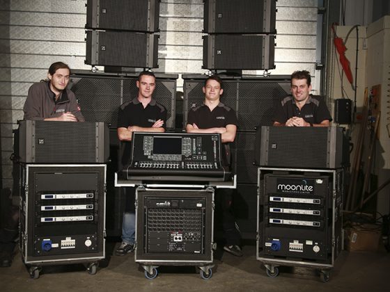 EV X-Line Advance X2 Line Array Lands at Moonlite — TPi