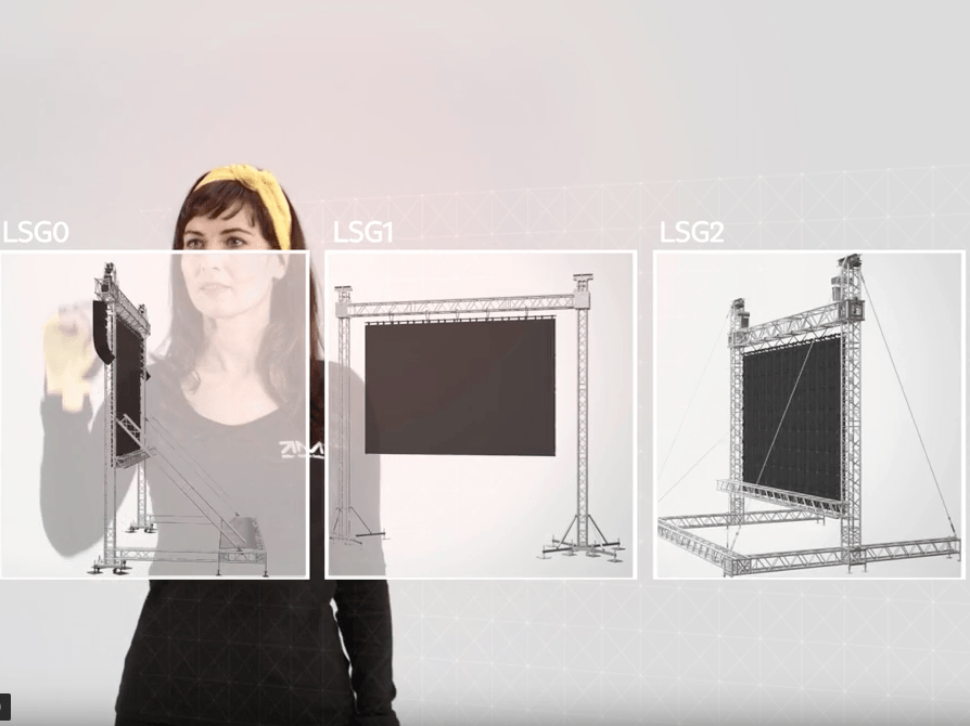 Spotlight on MILOS LED Screen Support Structures — TPi