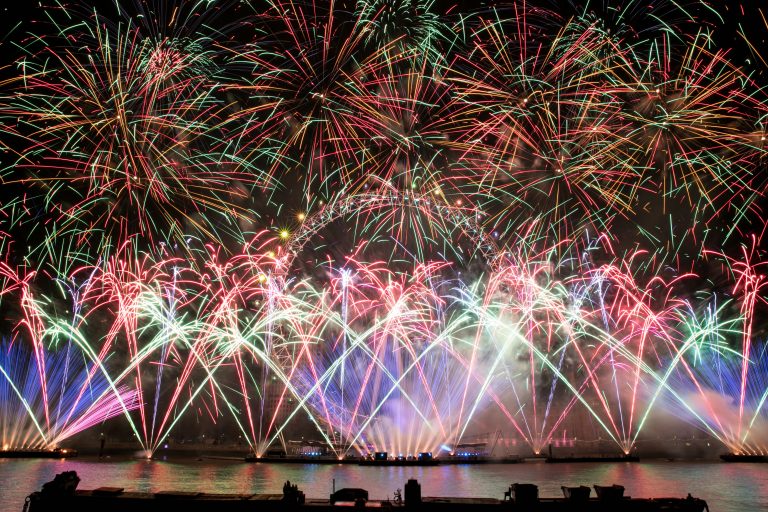 Claypaky Mythos 2 Lights Up London’s Official New Year Fireworks — TPi