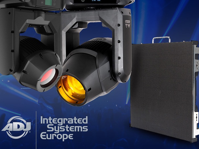 ADJ to Introduce New Professional Lighting & Video Products at ISE 2019 — TPi