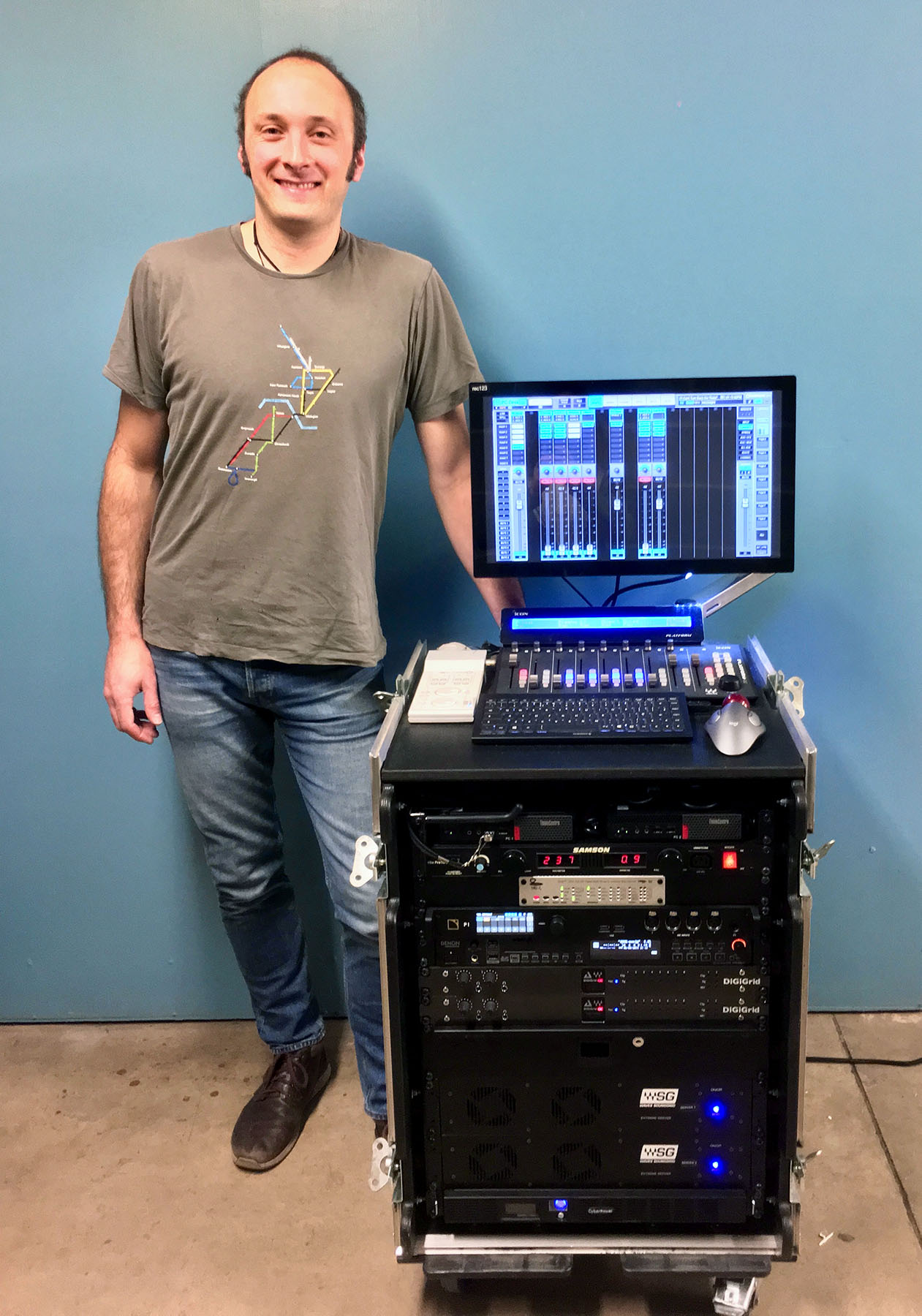 Ben Phillips Deploys a Waves eMotion LV1 Live Mixer as Matrix ...