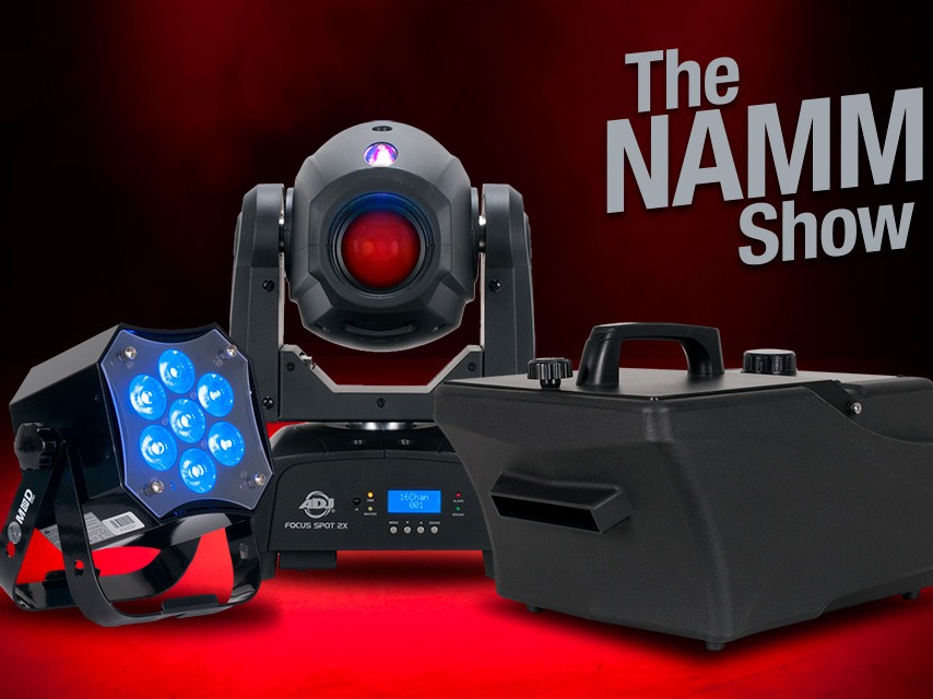 ADJ Prepares to Kick Off 2020 at NAMM Show 2020 — TPi