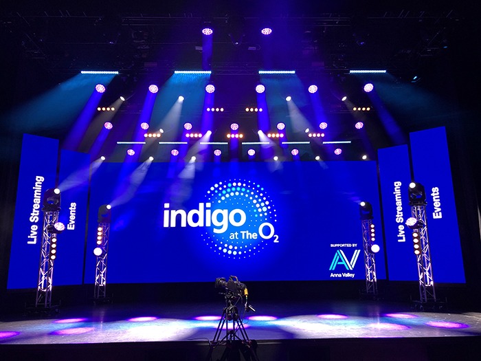 Anna Valley Transforms indigo at The O2 into a Livestreaming Venue — TPi