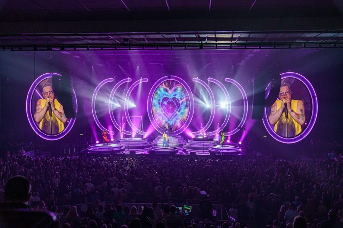 Erasure hit the road with over 600m of neon and LED infrastructure — TPi