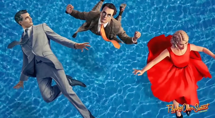 TiMax TrackerD4 projection maps Broadway’s Flying Over Sunset acid trip ...