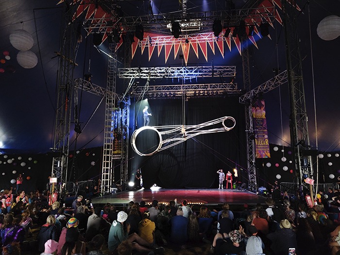 James Loudon accents Glastonbury Circus with help from Fineline and ...