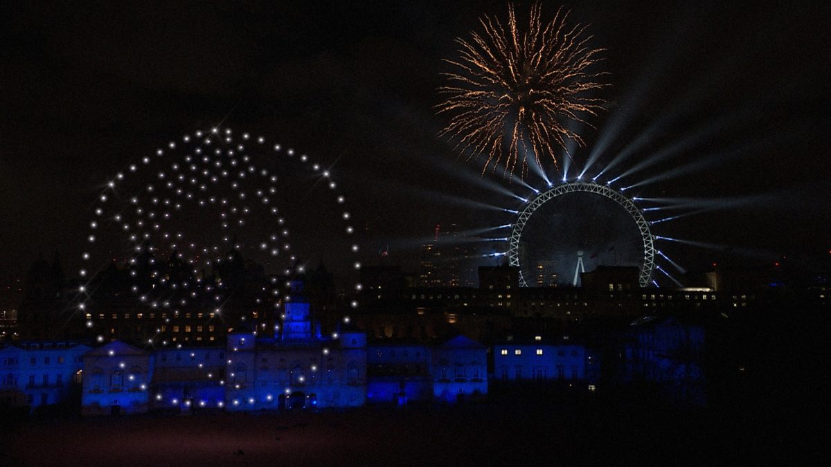 Celestial helps welcome in 2023 with a spectacular drone celebration — TPi