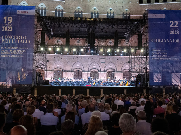 Concerto per l'Italia in Siena with L-Acoustics L-ISA — TPi