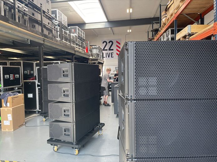 22live takes delivery of d&b audiotechnik GSL — TPi