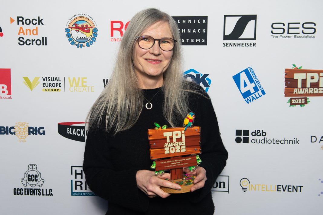 Carol Scott wins the TPi Industry Recognition Award — TPi