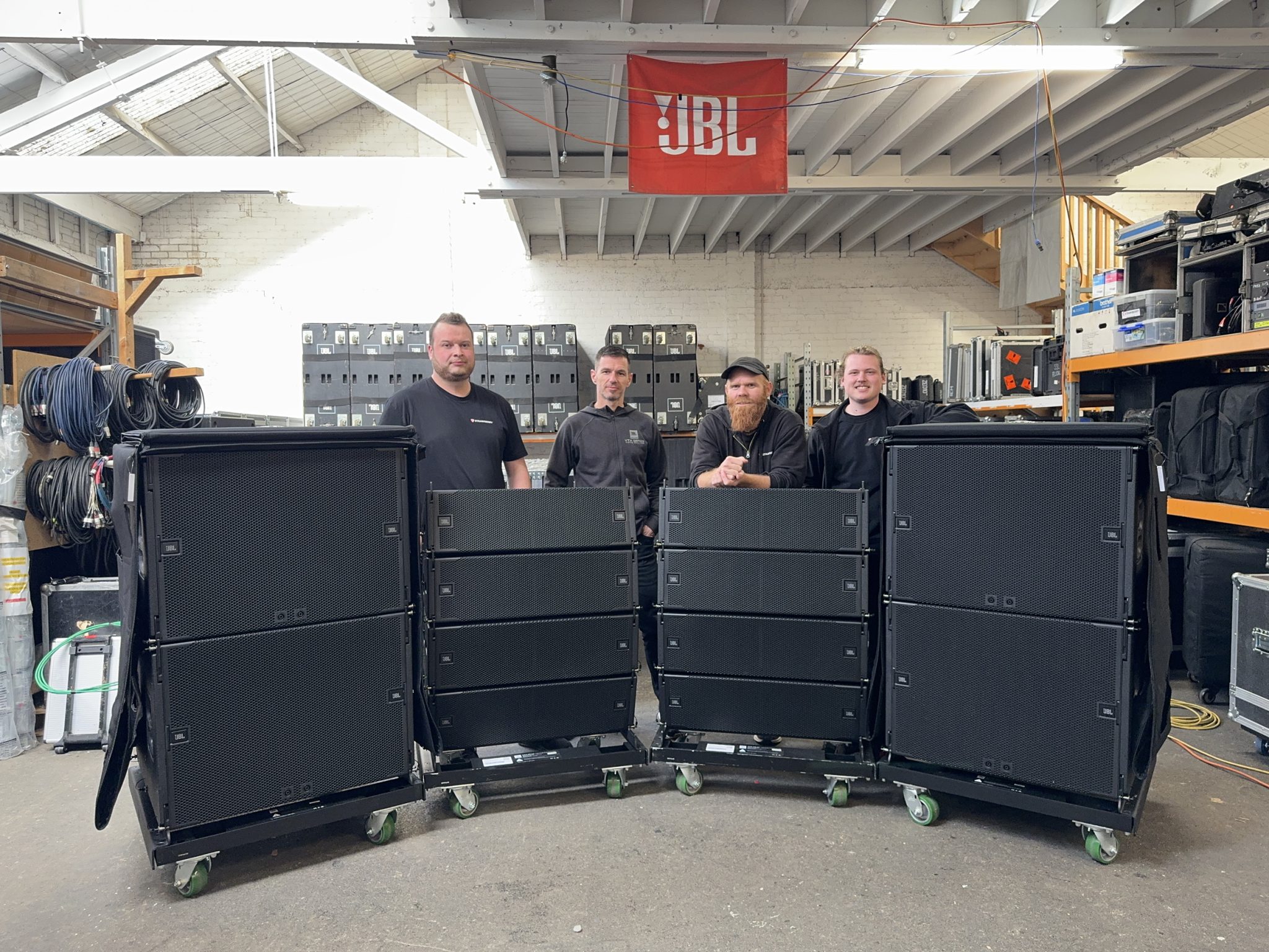 Strawberry Sound upgrades to JBL VTX A Series line array — TPi