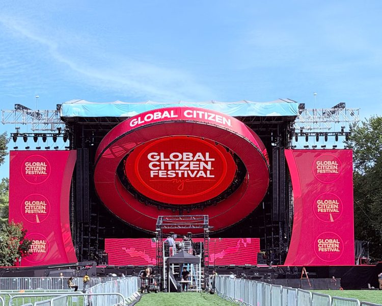 Concert Stuff Group brings stage and event solutions for Global Citizen ...